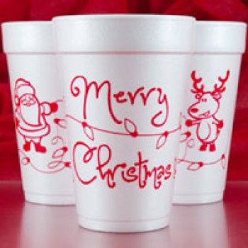 Christmas & Holiday Cups & Party Goods | Pre-Printed Ready to Ship ...